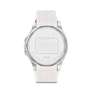 Coach | Accessories | Nwt Coach Libby Watch 37 Mm Women Unisex White ...
